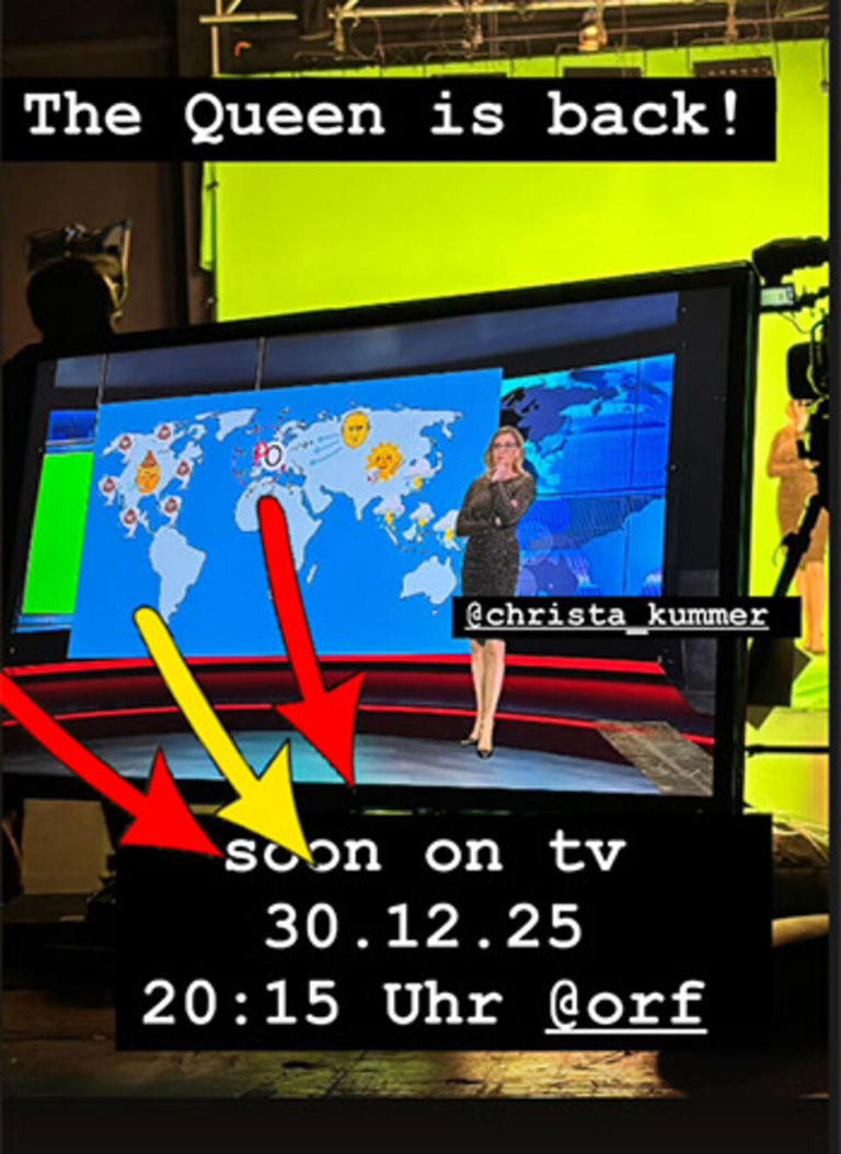 Wetterlady Christa Kummer: Überraschendes Comeback im ORF! "The Queen ...