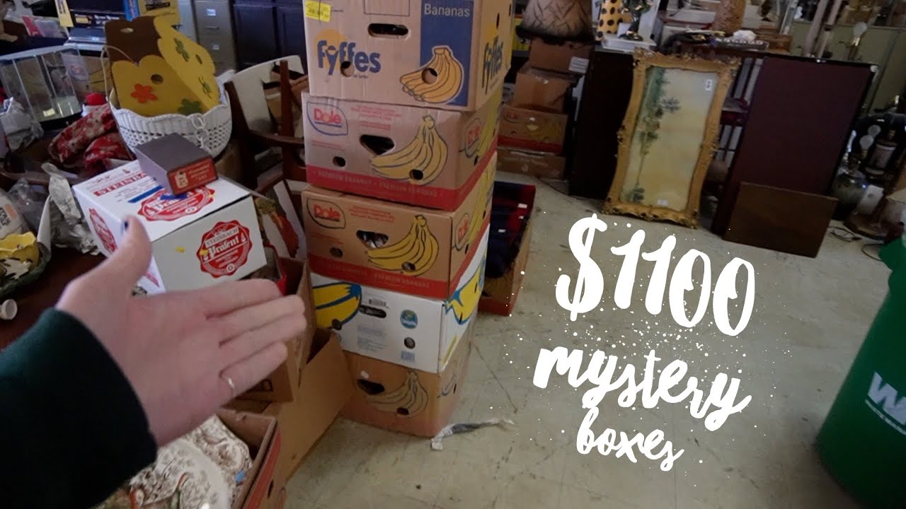 Inventory is PILING UP At The Shop | $1100 Mystery Boxes | Reselling on ...