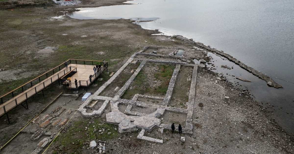 Shrinking lake exposes 4th-century basilica linked to early ...