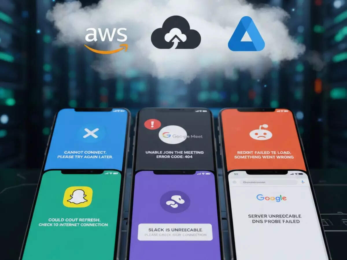 Google Meet, Snapchat, ChatGPT: The internet keeps breaking and users ...