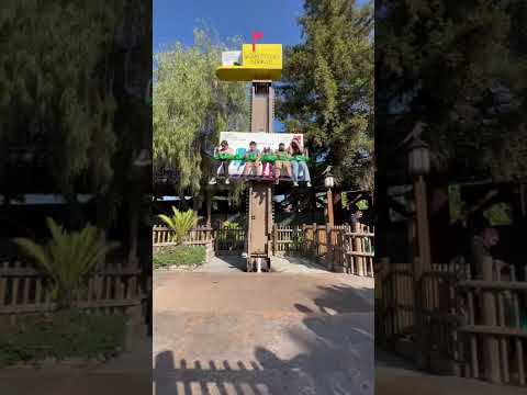 Riding super scary ride thrills everyone