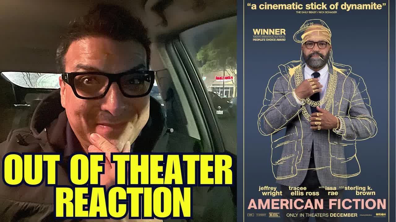 American Fiction out of the theater reaction | Amazon MGM Studios ...