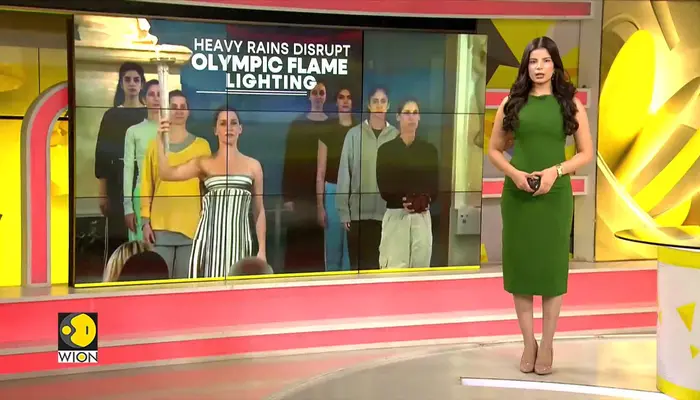 Olympic: Backup Flame to Launch Torch Relay as Bad Weather Affects ...