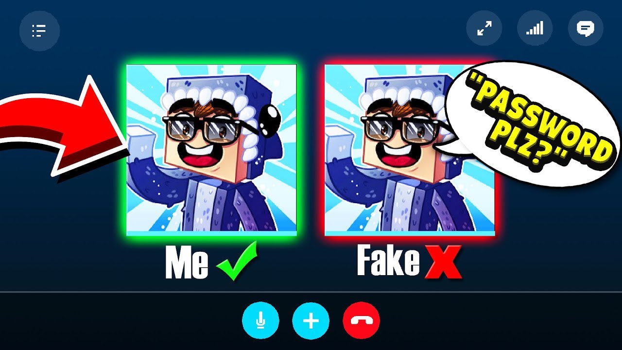 Kid Pretends to Be Me in Minecraft and Gets Exposed