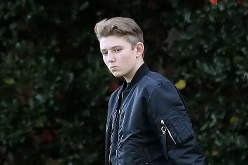 Barron Trump's early basketball days unearthed before huge growth spurt