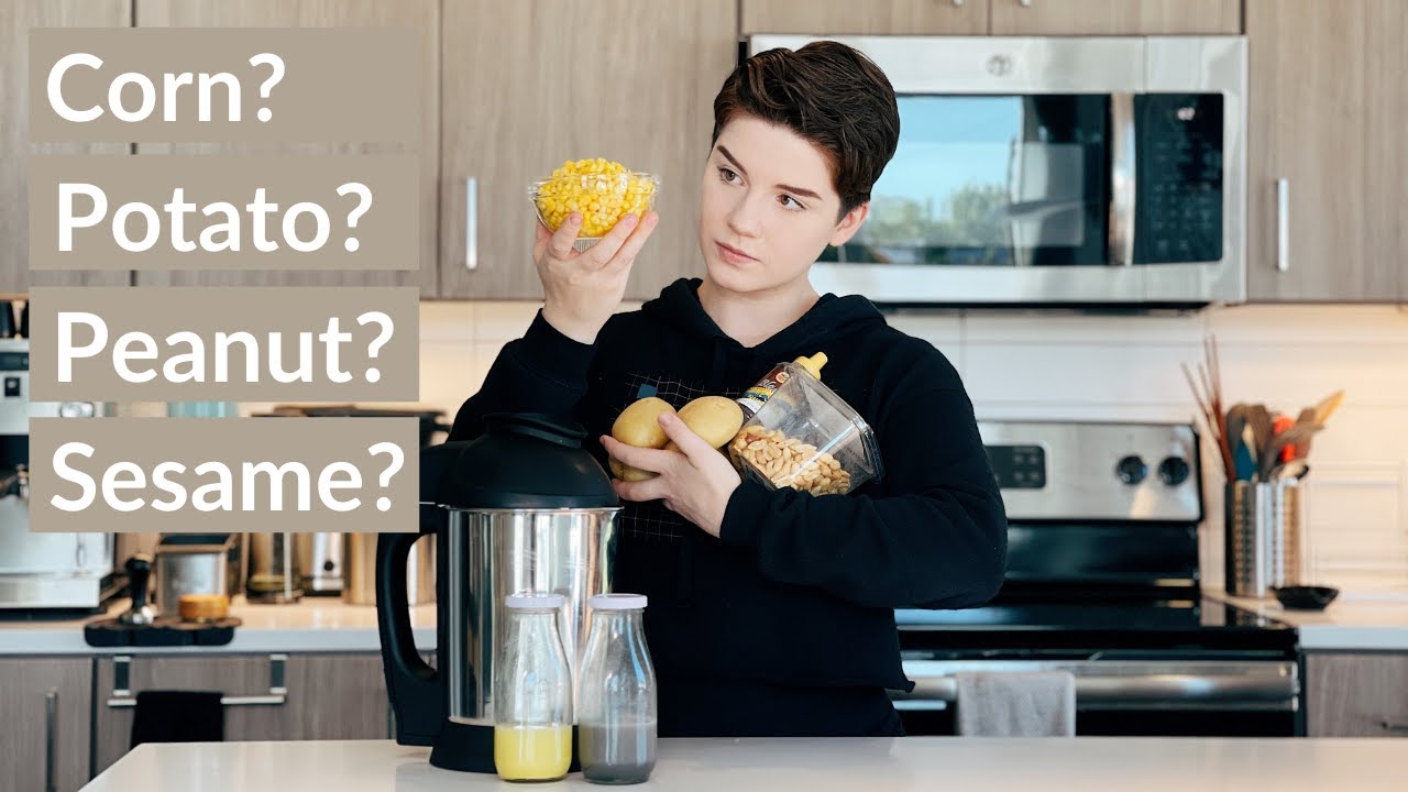 DIY plant-based milks: Unusual ingredients taste test with the Almond Cow!