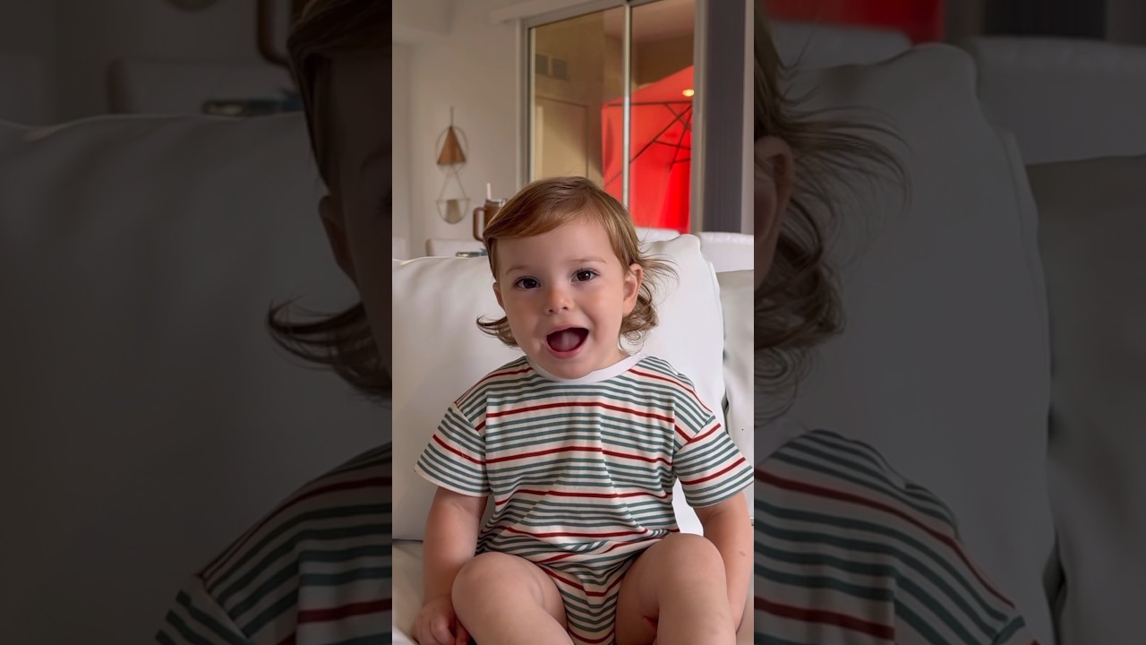 Adorable baby lets out the cutest sounds you must hear