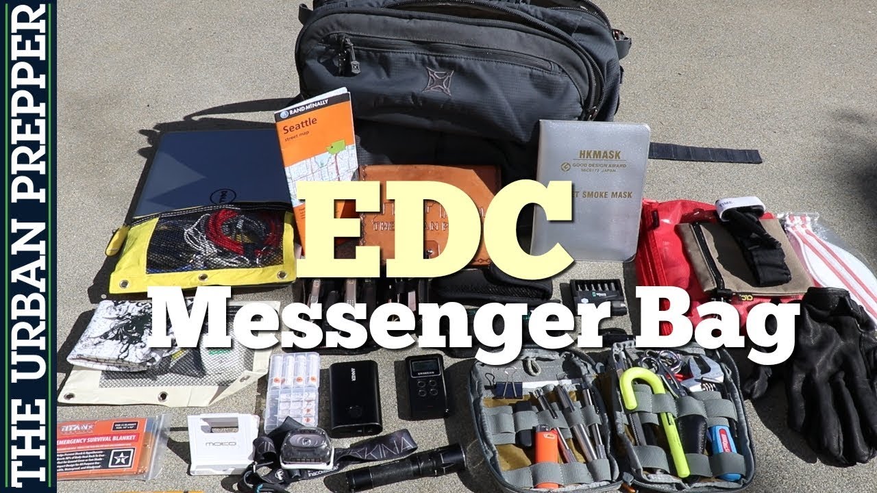 Testing EDC messenger bag for everyday commuter use