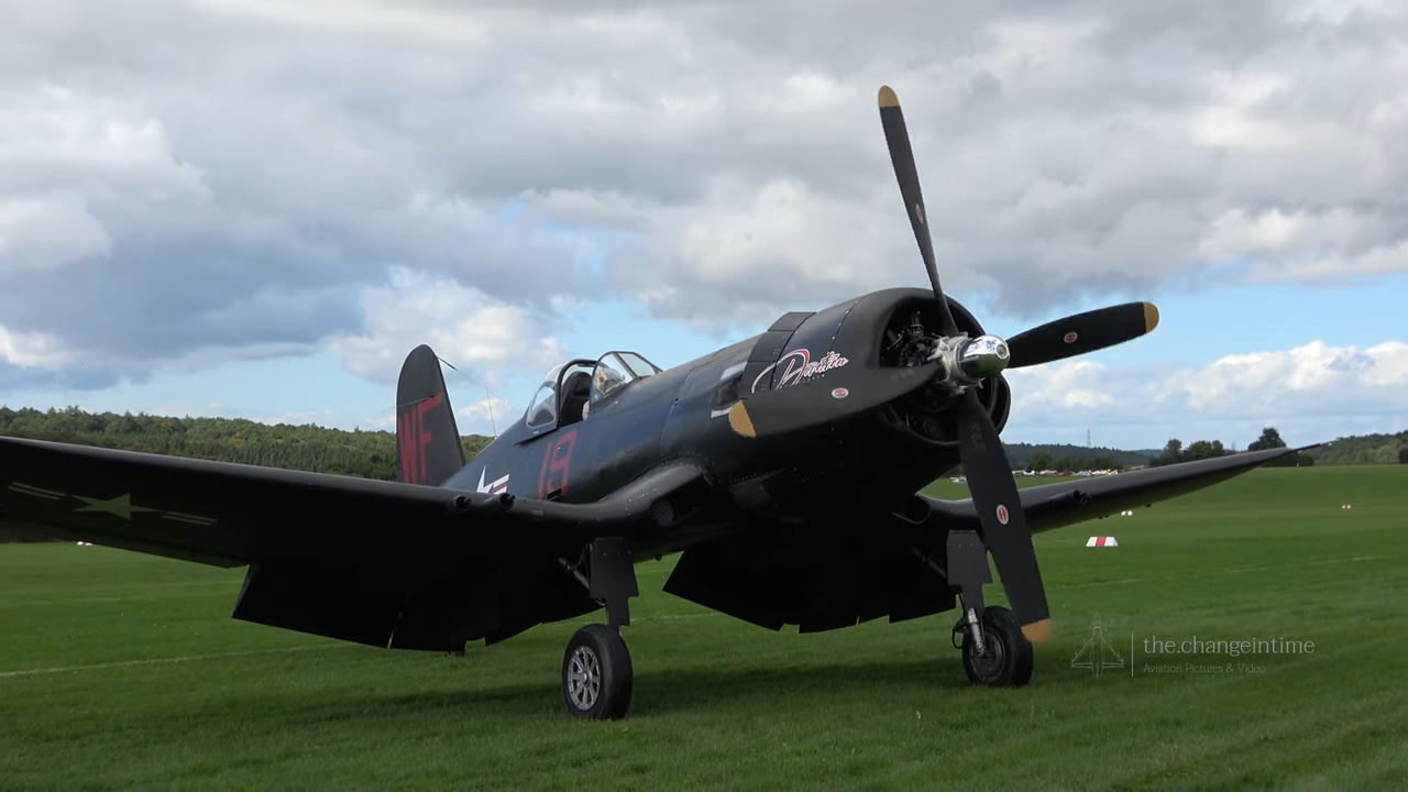 F4U Corsair – Flying Legends Display at OTT Hahnweide 2025