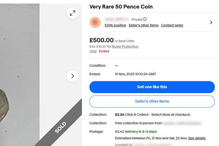 'Very rare' 50p coin in honour of Roger Bannister sells for almost ...