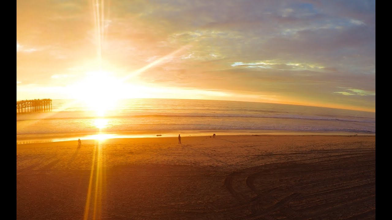 San Diego, California sunset with GoPro Hero 4K Black