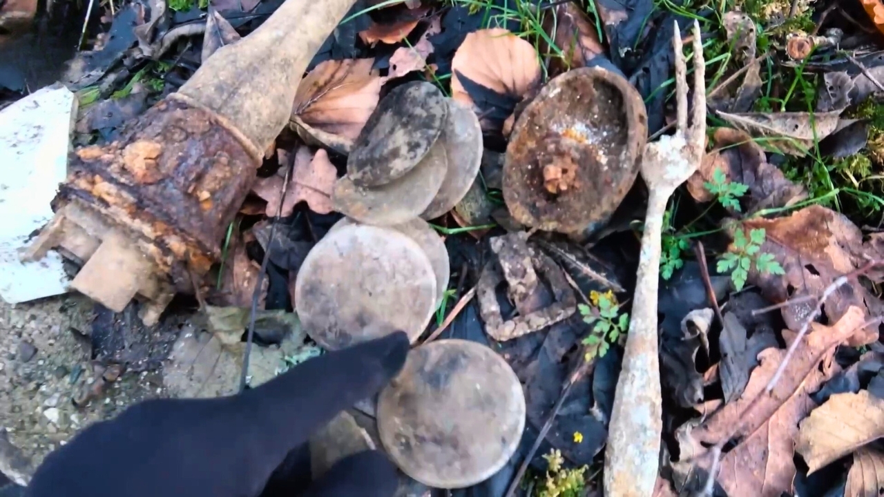 Exploring a Forgotten German WWII Camp Bunkers, Coins, and Soldiers ...
