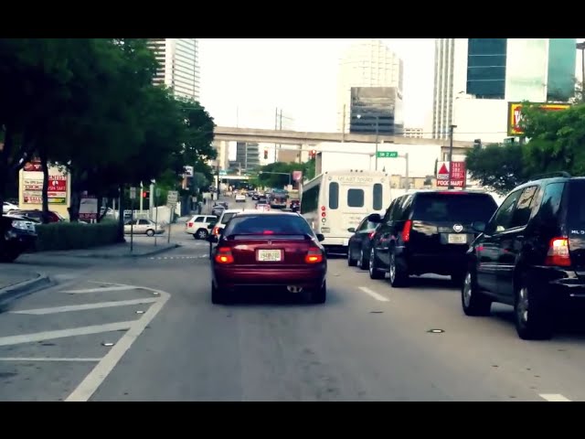 Samsung HMX-W300 car mount video test