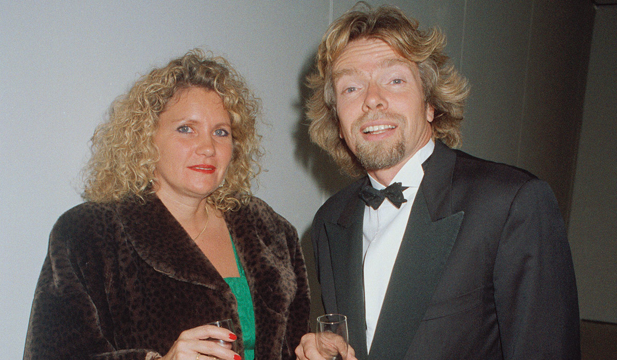 Who was Richard Branson's wife Joan who he bought Necker Island for?