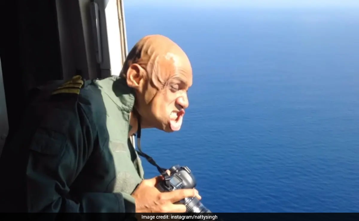 Video: Ex-Navy Captain Faces 740 kmph Winds For High-Altitude Aerial Shot
