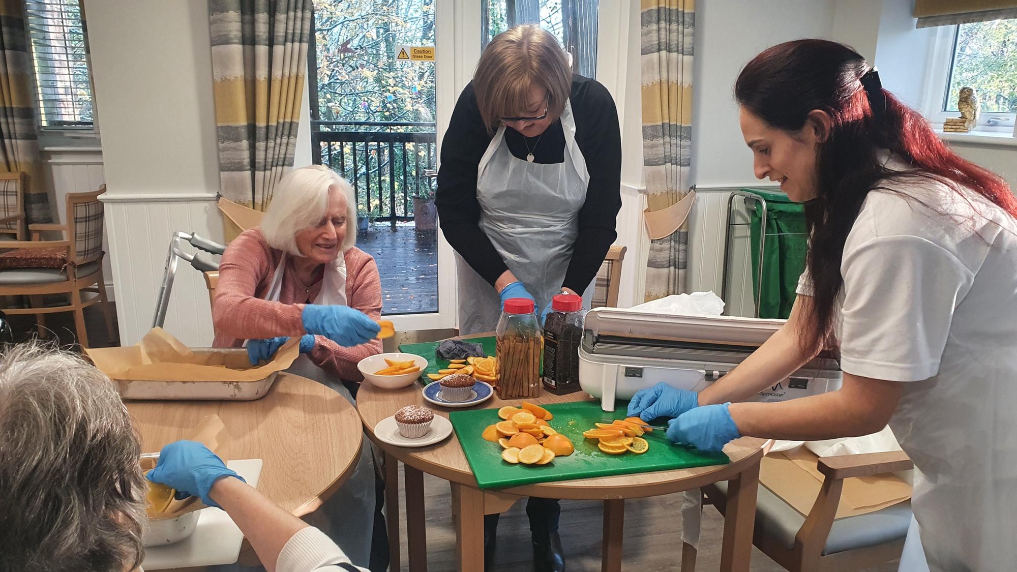 Festive fun for all at Melbury Court Care Home’s Christmas Fair