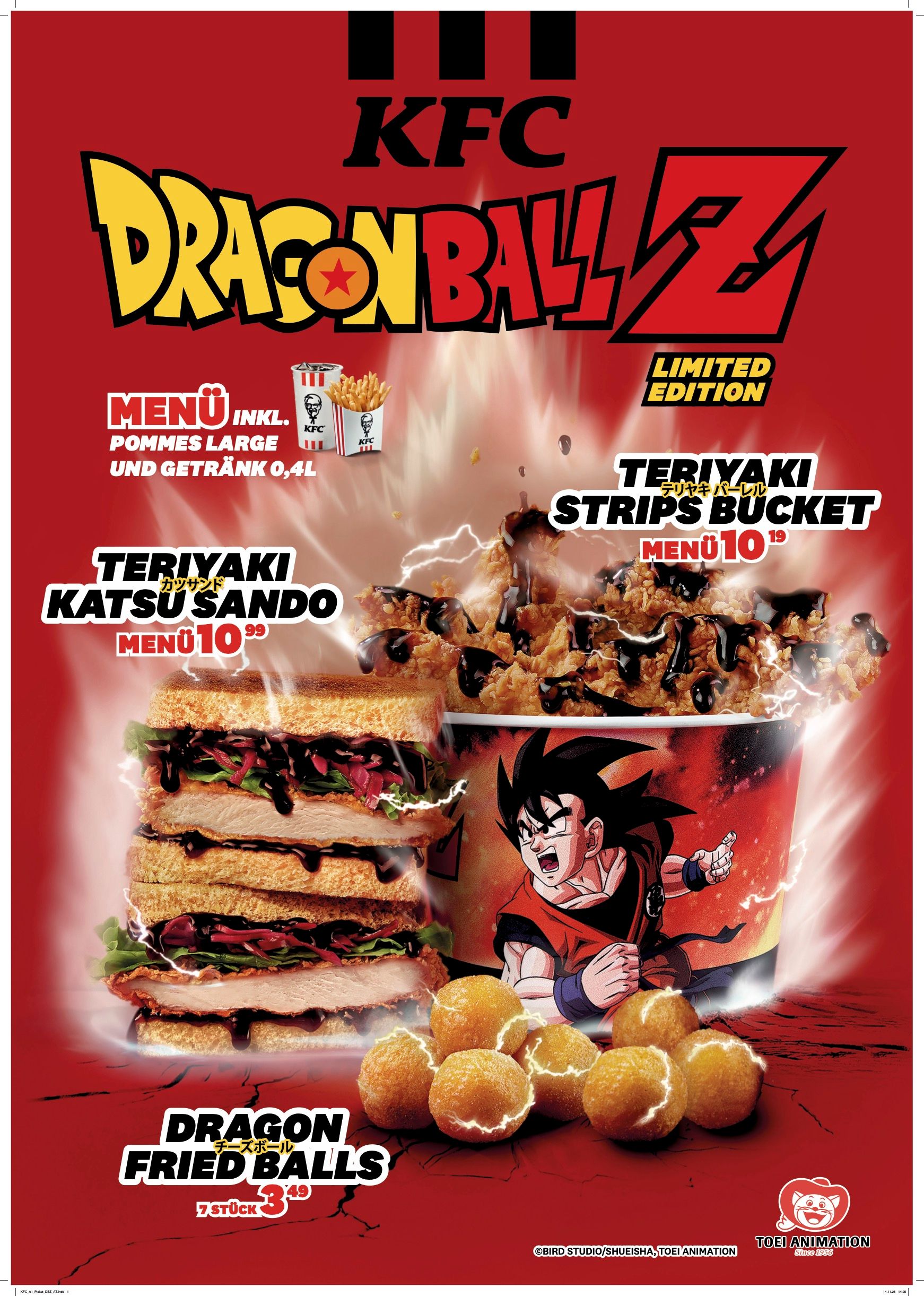 Limited Edition: KFC x Dragon Ball Z
