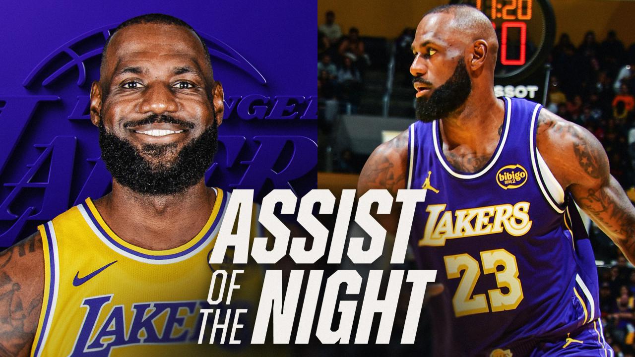 Assist of the Night: LeBron James