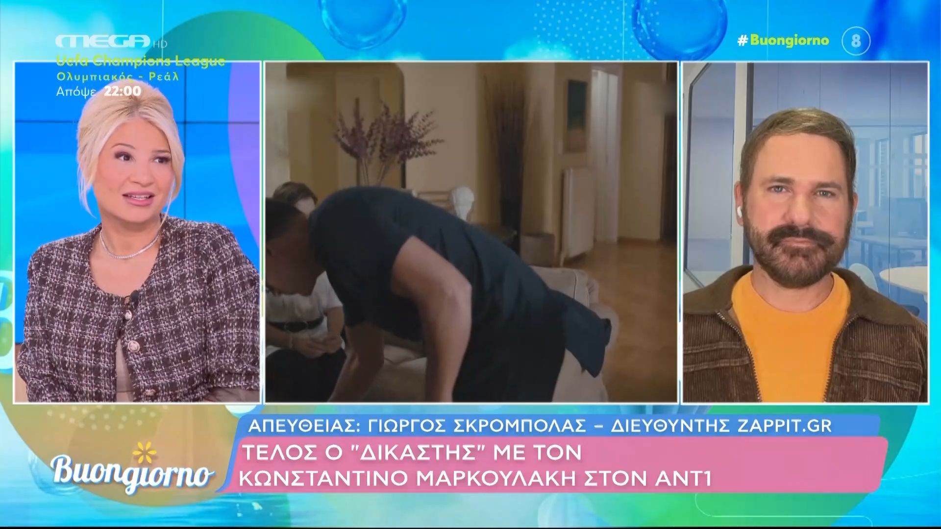 Τέλος ο «Δικαστής» με τον Κ. Μαρκουλάκη στον ΑΝΤ1