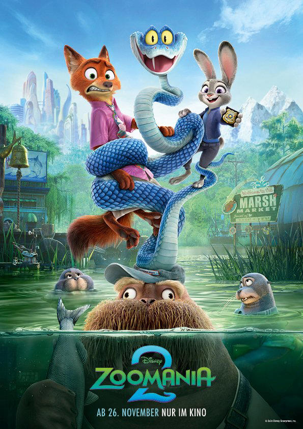 Schon "Zoomania 2" gesehen? Nein? Dann nichts wie ab ins Kino