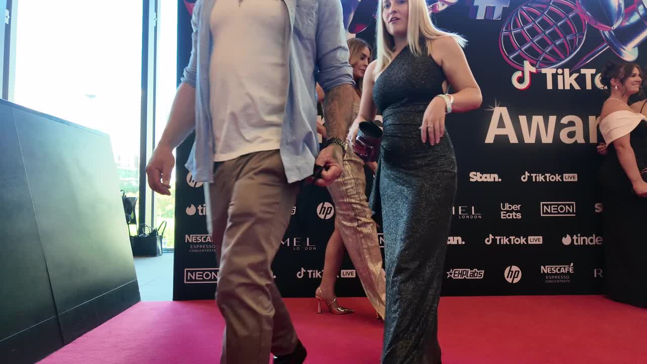 Dr Kate Adams on the red carpet at the 2025 TikTok Awards, Sydney ...