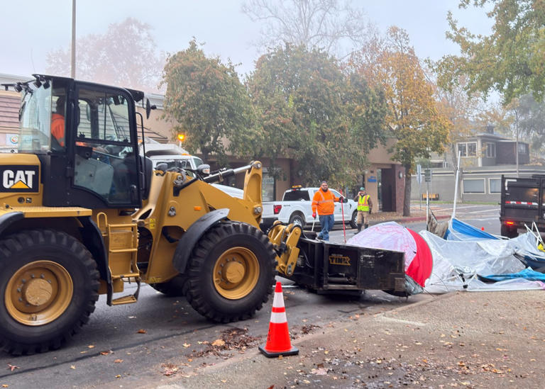 Chico clears camps downtown, on the bike path and in Bidwell Park