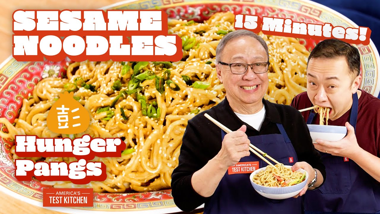 How to Make Cold Sesame Noodles
