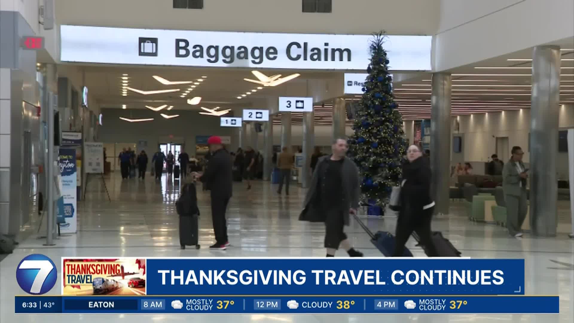 Flyers hoping for smooth Thanksgiving travel after several cancellations