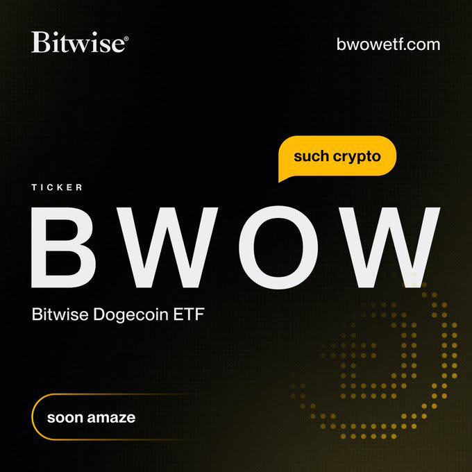 Bitwise rolls out Dogecoin ETF as community demand surges
