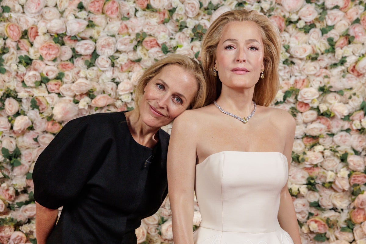 Gillian Anderson’s viral dress immortalised in new waxwork