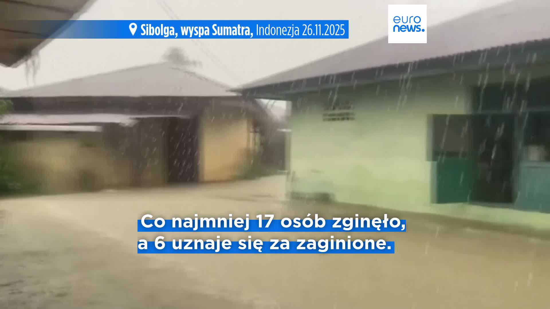 Indonezja: powodzie i osuwiska ziemi na wyspie Sumatra