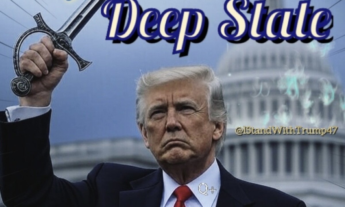 ‘Slayer of the Deep State”— Trump Shared Sword Themed QAnon Posts