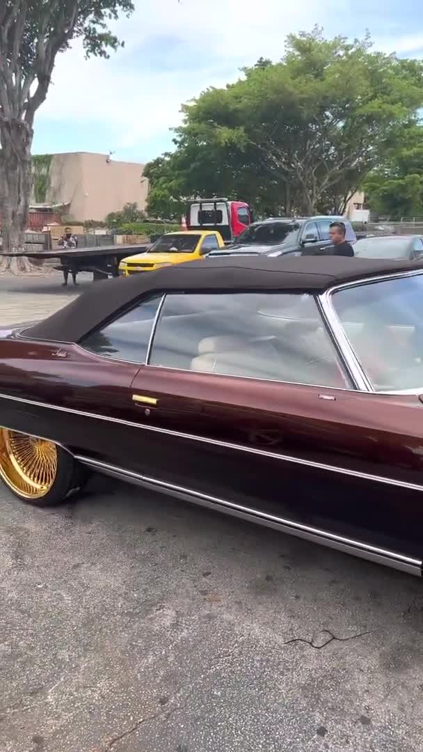 First day out on top 5 Louis XIII with gold Daytons!