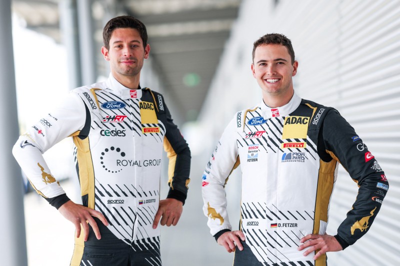 Abseits der Strecke im ADAC GT Masters: Jonathan Cecotto und Dennis Fetzer