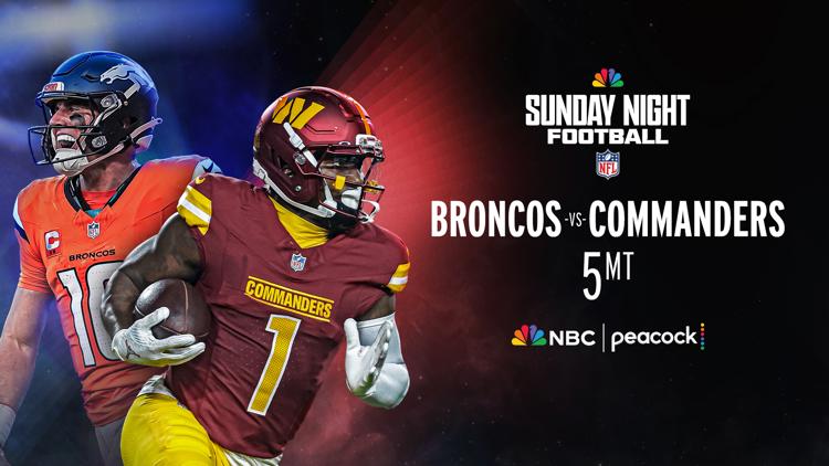 Broncos vs. Commanders: How to watch 'Sunday Night Football' on 9NEWS