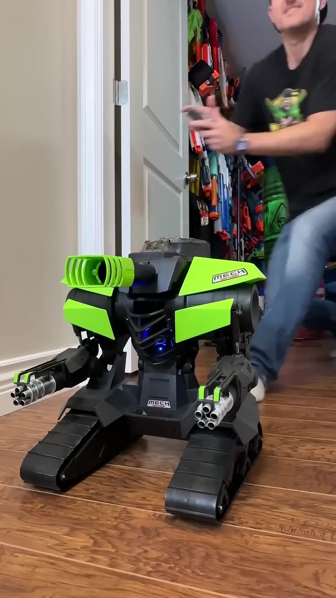 Nerf war clones: Drone attack!