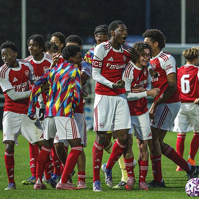 Arsenal 13-YEAR-OLD makes European history as wonderkid tournament's ...