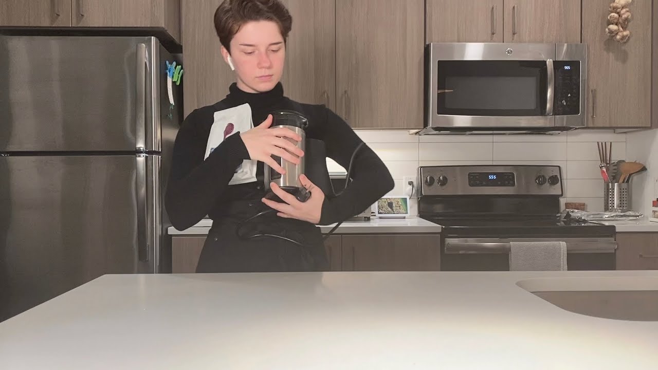 My calming French press coffee routine | Morning self-care & simple ...