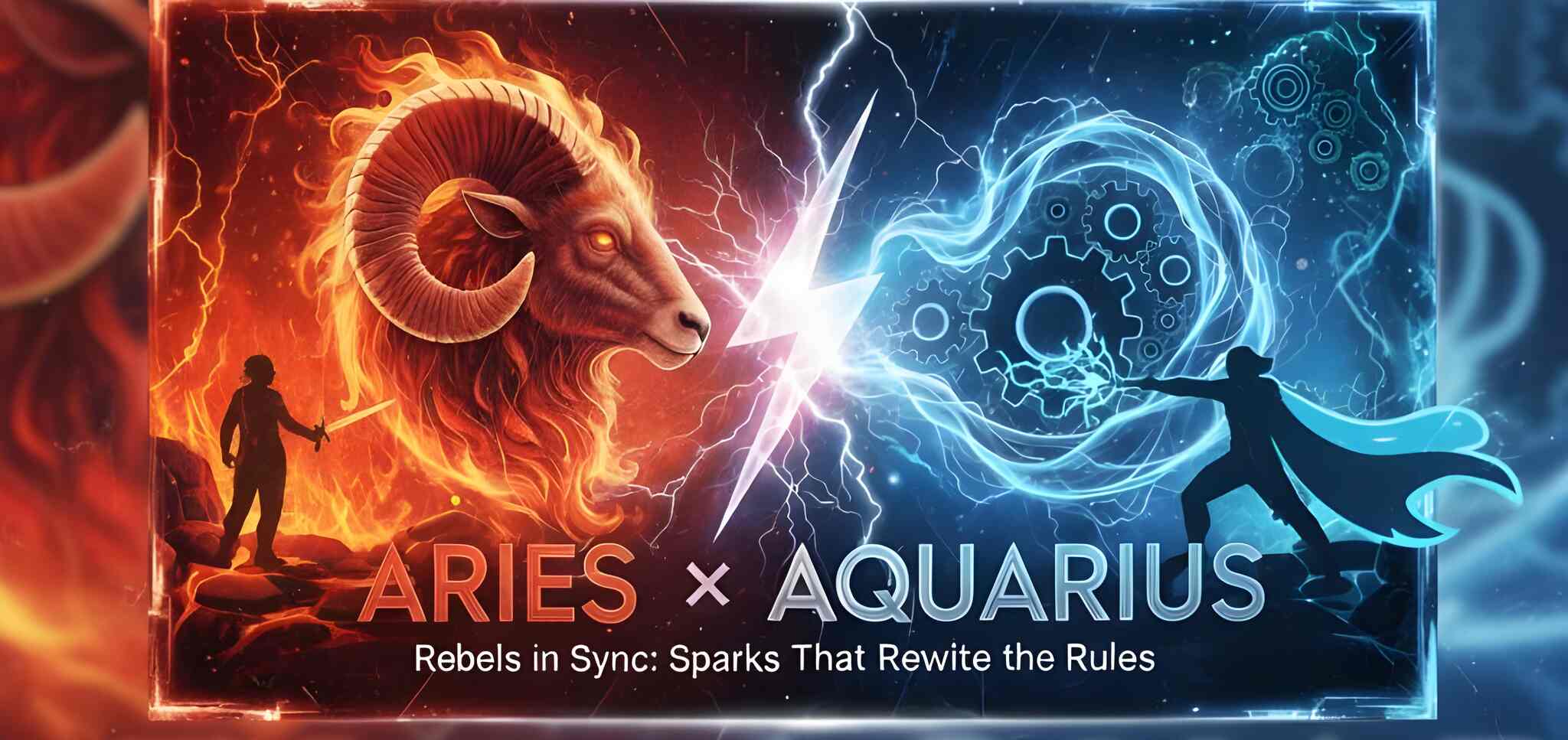 Aries and Aquarius Compatibility: A Match That Breaks Every Rule