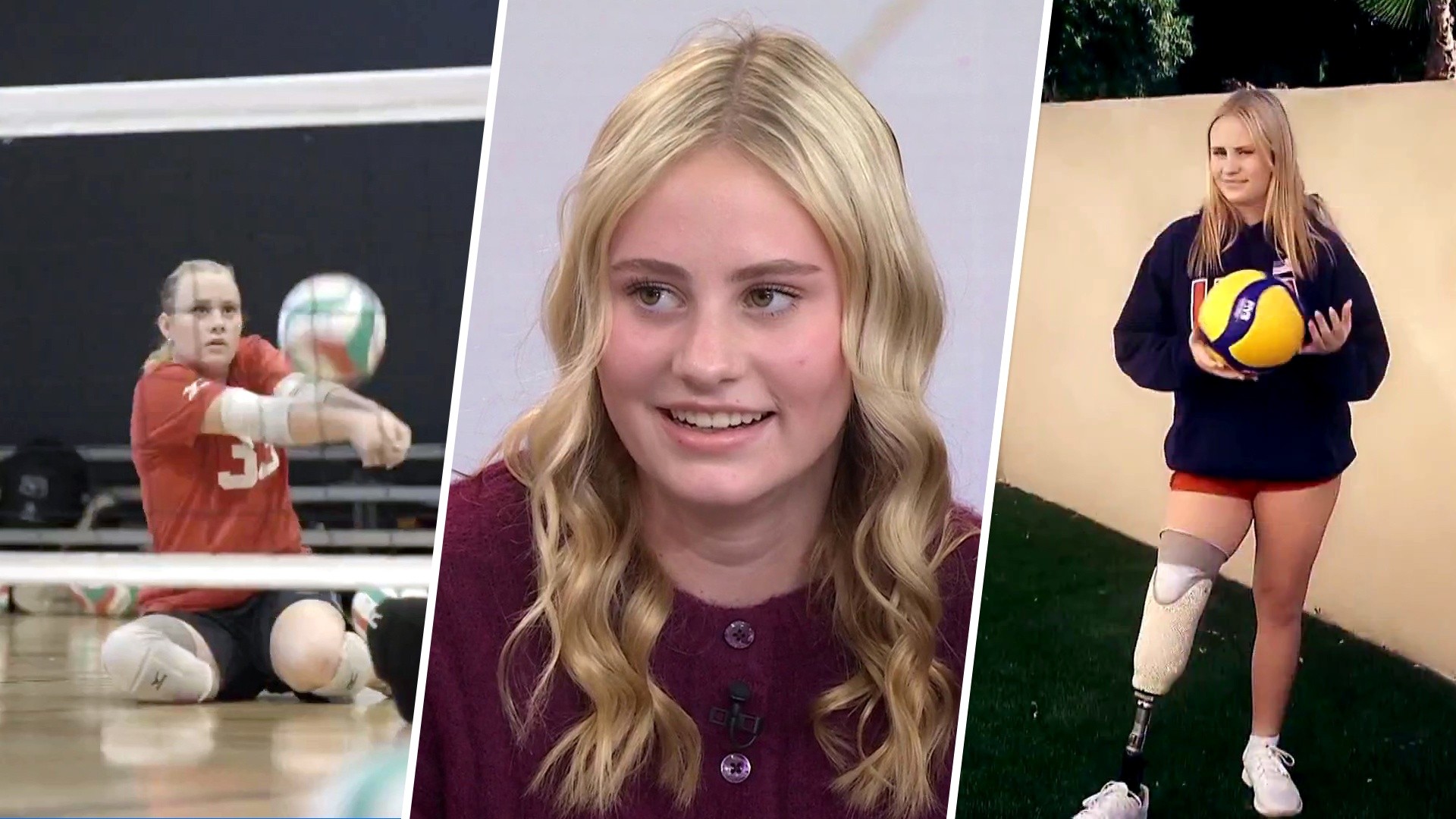 Teen Bone Cancer Survivor Chases Paralympic Volleyball Dream