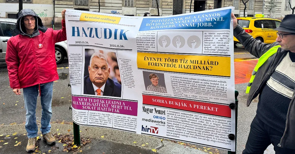 „Az emberek nem kapnak tiszta képet a valóságról” – a propaganda ellen ...