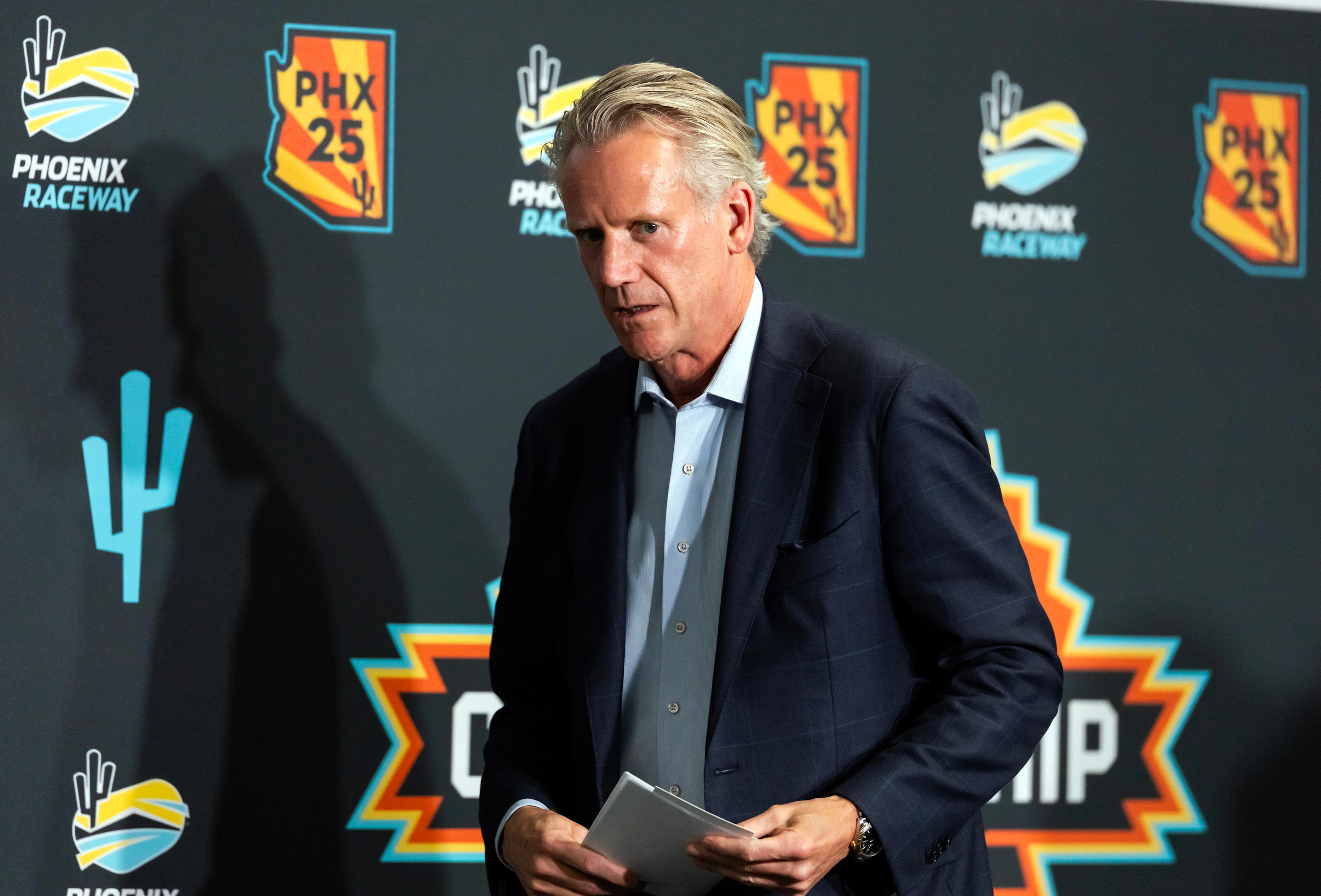 NASCAR commissioner Steve Phelps decides to step away from the sport