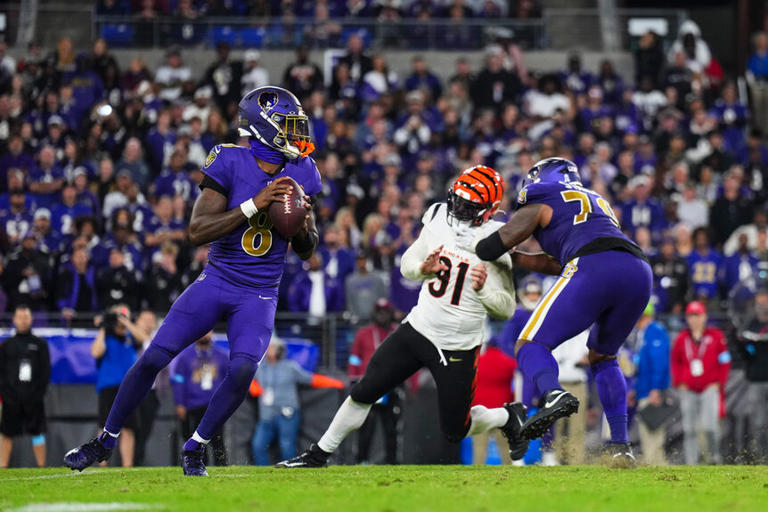 Baltimore Ravens' "Purple Rising" Jerseys for NBC's Thanksgiving Game ...