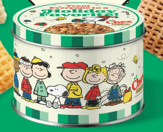 How To Score The Limited Edition Peanuts Chex Holiday Tin This Year