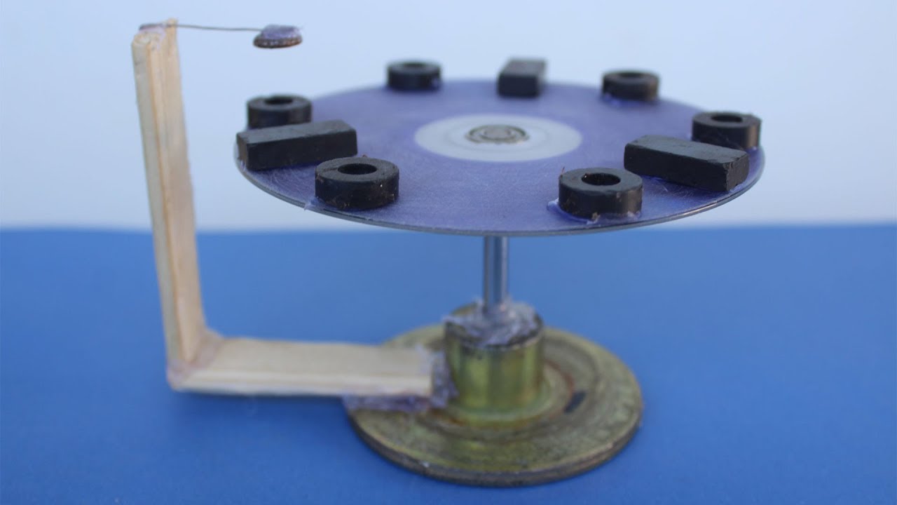 Free energy self running machine at home