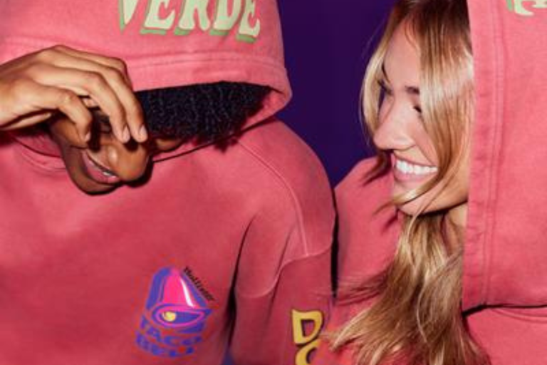 The Taco Bell x Hollister collection Is the collab we didn't know we needed