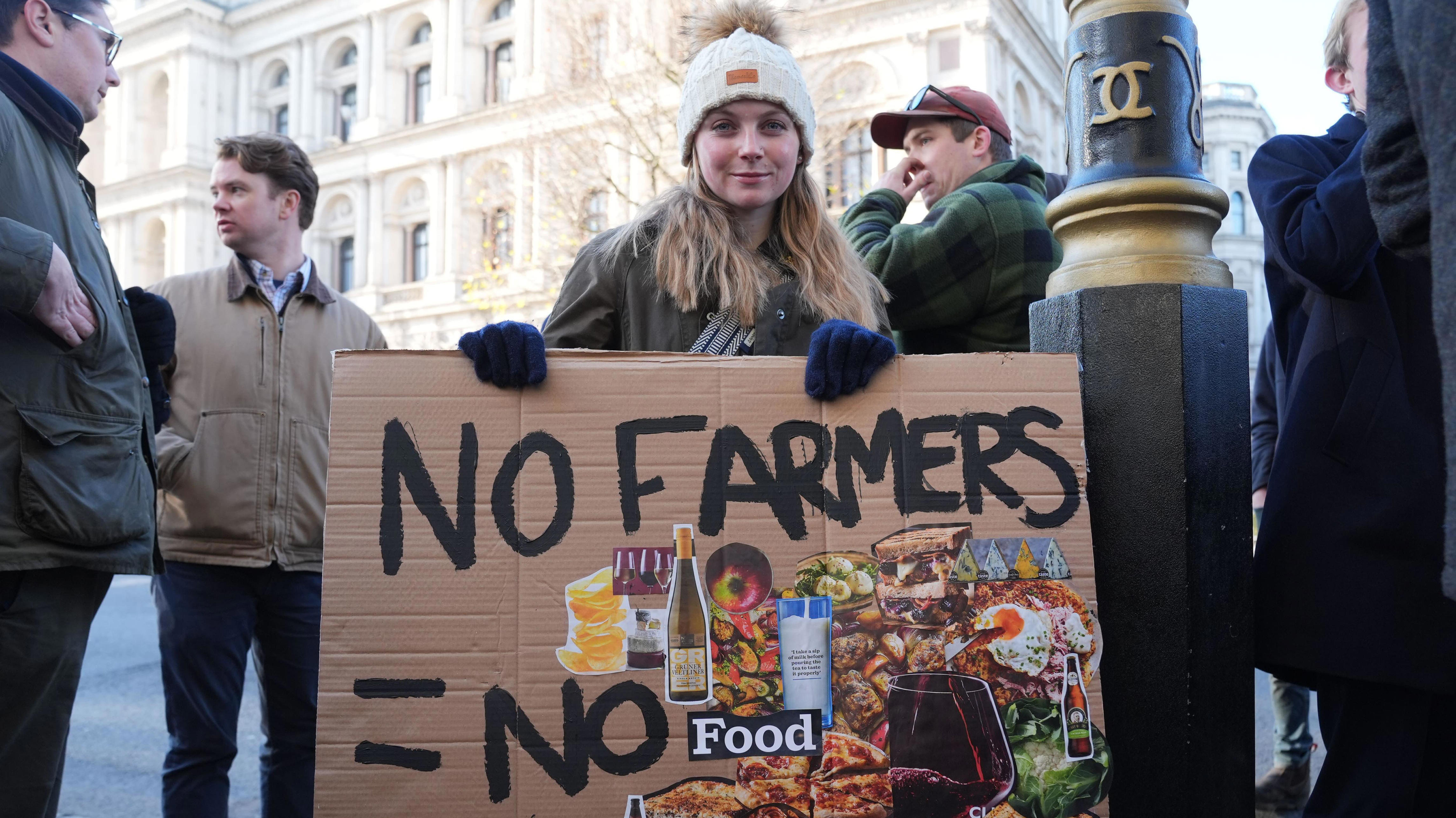 Farmers march on London to 'fight for our future'