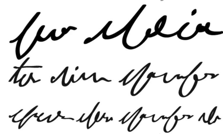 Mumble Grumble: font for illegible handwriting, nonsense text and comic ...