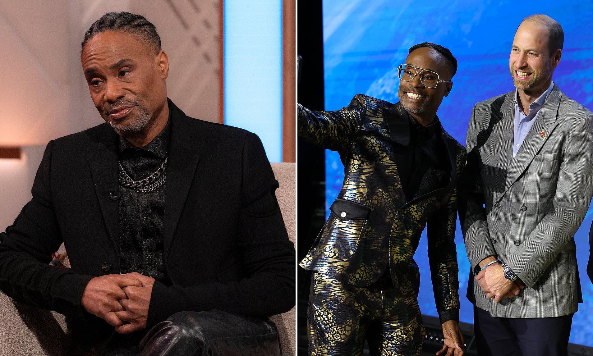 Billy Porter says Prince William's 'kindness has no bounds' after ...