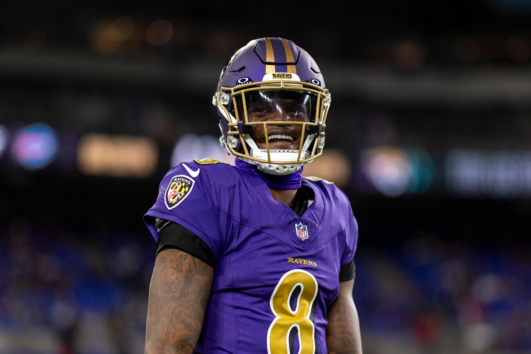 Baltimore Ravens' "Purple Rising" Jerseys for NBC's Thanksgiving Game ...